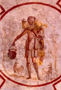 Symbol of Christ as Good Shepherd - EARLY CHURCH HISTORY