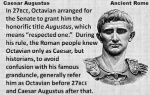 Caesar Augustus and His Deeds - EARLY CHURCH HISTORY