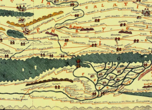 The Peutinger Map - EARLY CHURCH HISTORY